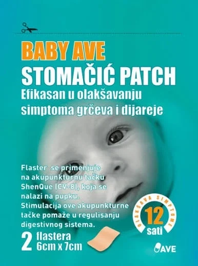 Baby AVE Stomačić flaster 2 komada