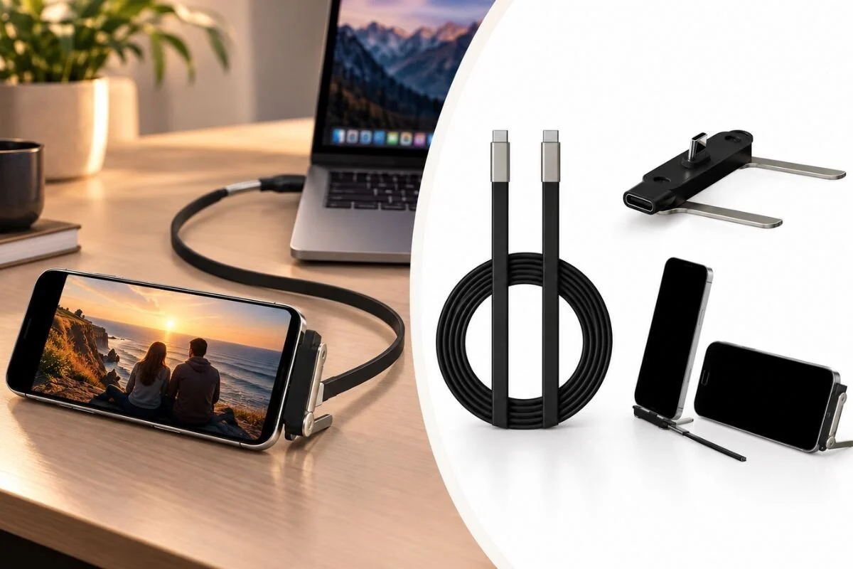 Nexcord višenamenski kabl za punjenje, USB-C, mikro USB, Lajtning    Jedan za sve