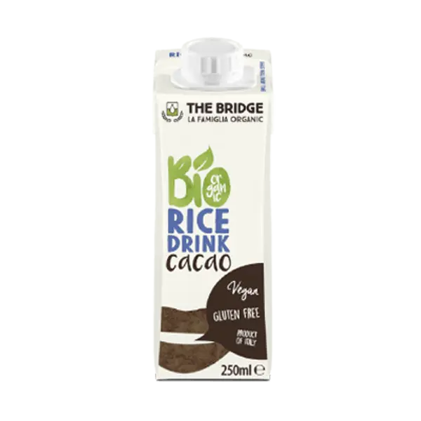Organski pirinčani napitak čoko 250 ml The Bridge