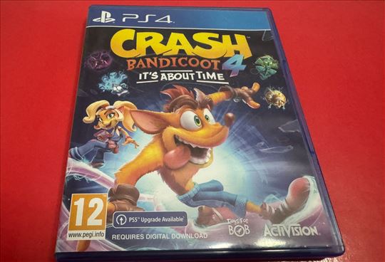 PS4 Crash Bandicoot 4 Its about time(disk)