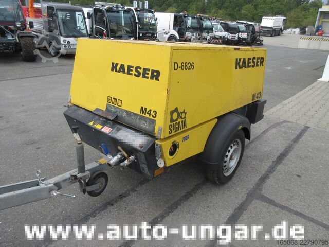 Kompresor
Kaeser M43 7 bar Kompressor mit Kubota Diesel