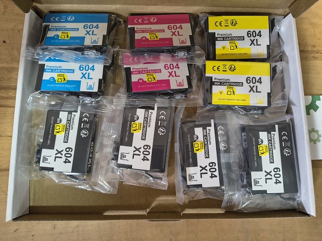 Epson 604XL kertridži 604 (10 komada)