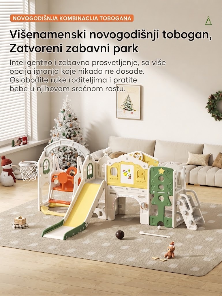 Dečiji multifunkcionalni zabavni park - božićni zvezdani park fe-ht-sdw05 14698ID: EK000890551