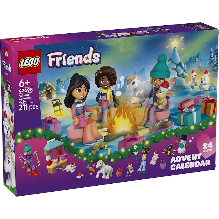 LEGO Friends božićni kalendar za 2026. godinu 42698ID: EK000890642