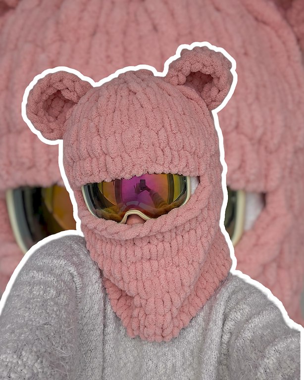 Teddy Fantomka za skijanje Ski kapa Ski maska Ski fantomka