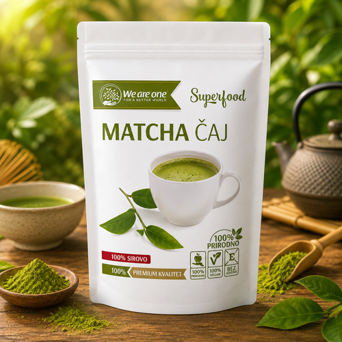 MAČA - MATCHA U PRAHU 100g WE ARE ONE