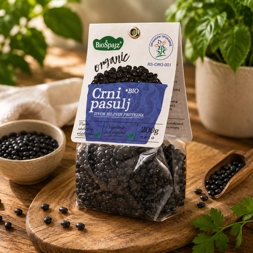 PASULJ CRNI ORGANSKI 200g