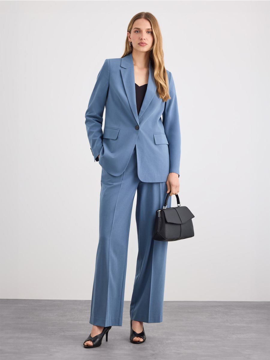 Wide leg pantalone