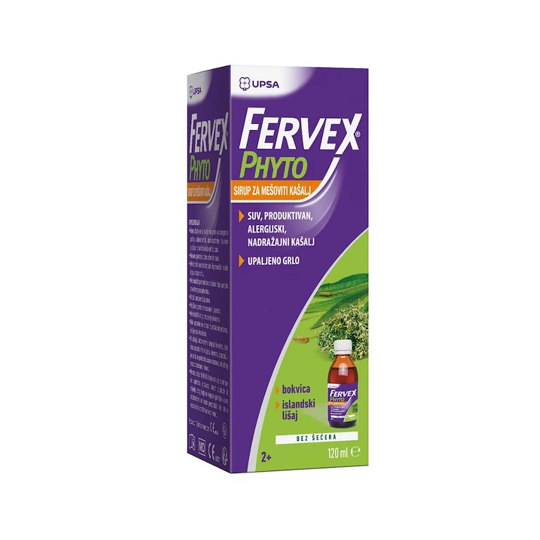 FERVEX® PHYTO Sirup za Mešoviti Kašalj 120 mL