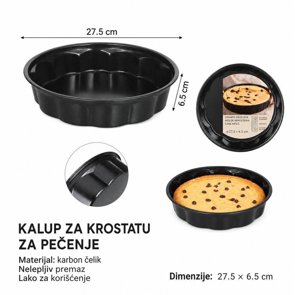 KMT Lacei kalup za tortu od bundeve 2406117 - Brend: Kmt style -