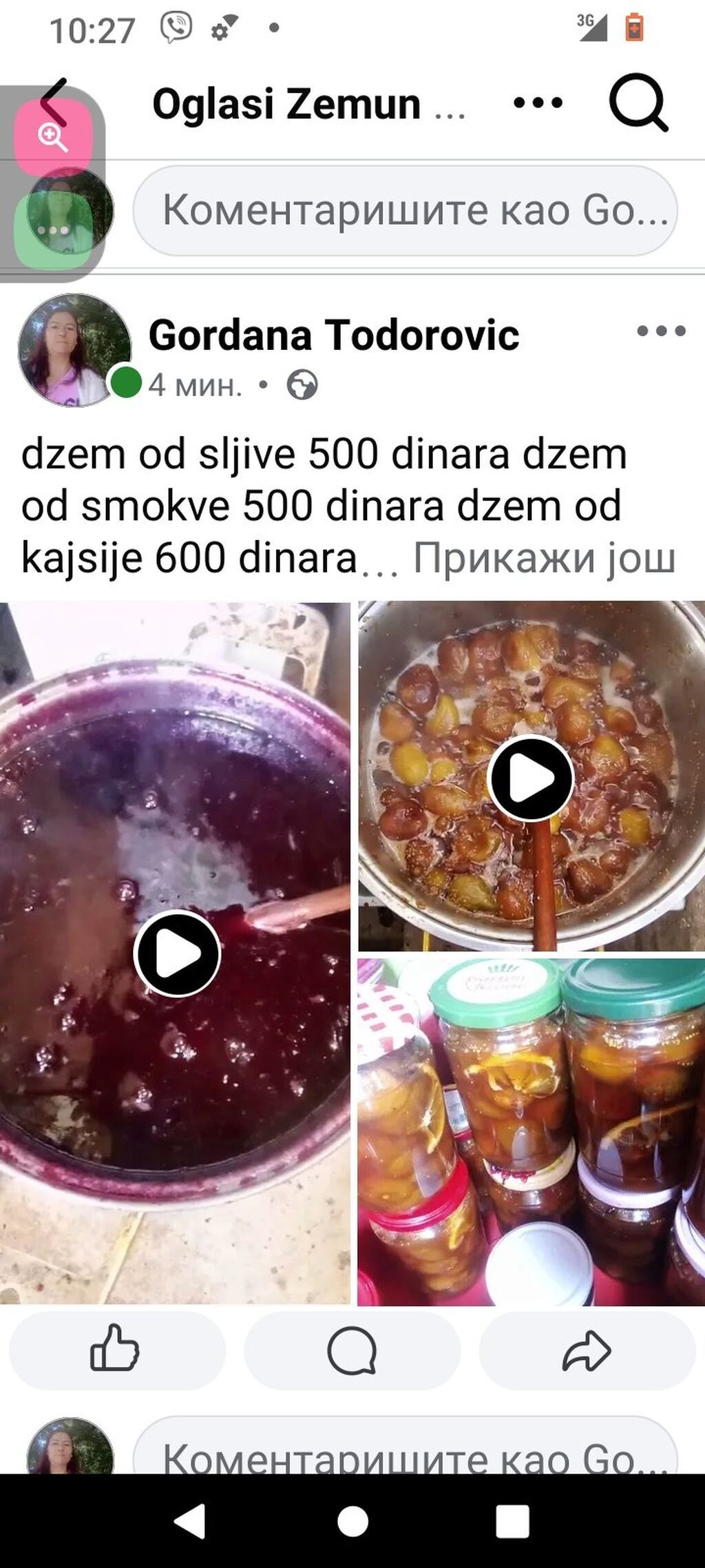 Domaći džemovi – kuvani na tihoj vatri od zrelog voća, bez veštačkih