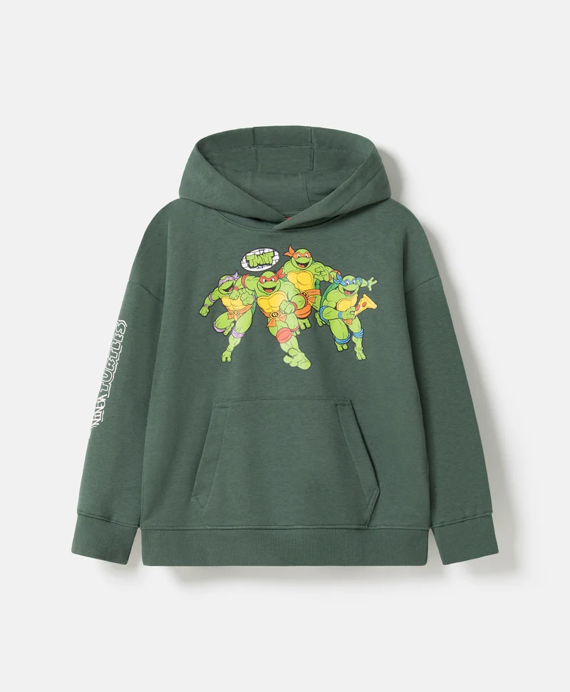 Duks sa kapuljačom za dečake Ninja Turtles, 100% pamuk