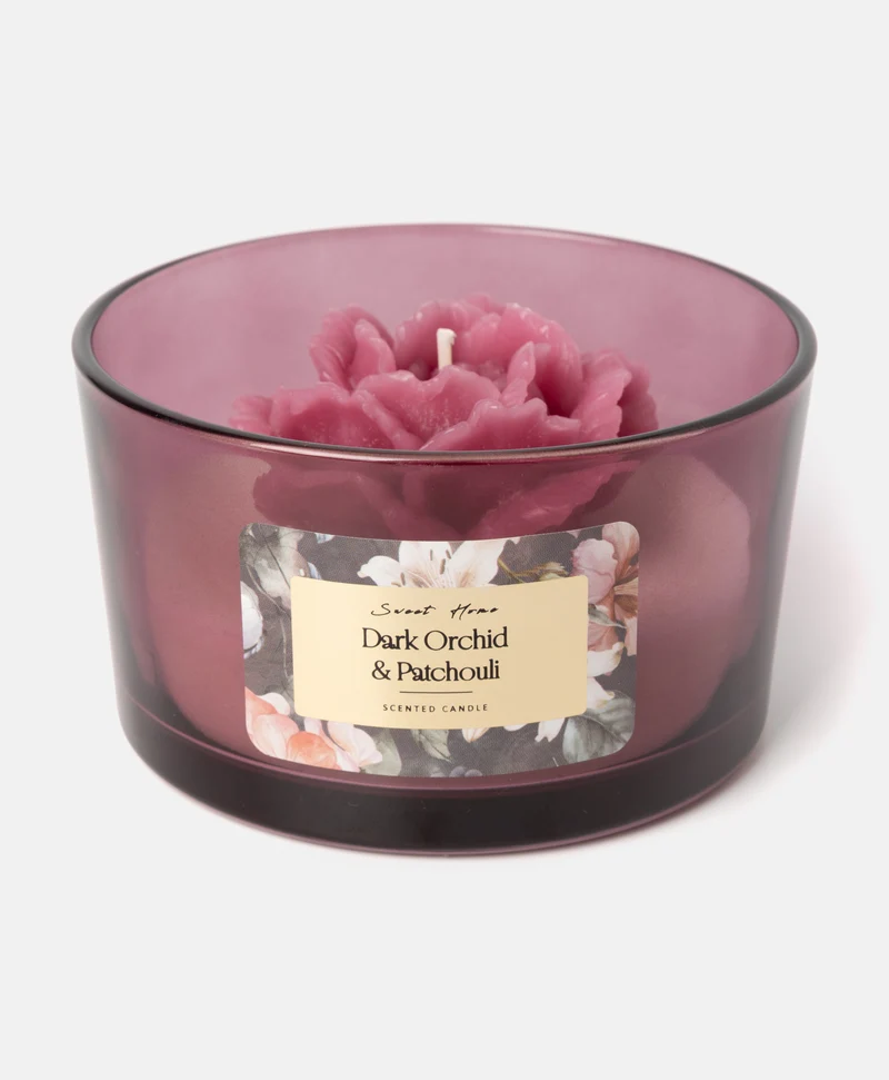 Mirisna sveća u staklu Dark Orchid & Patchouli