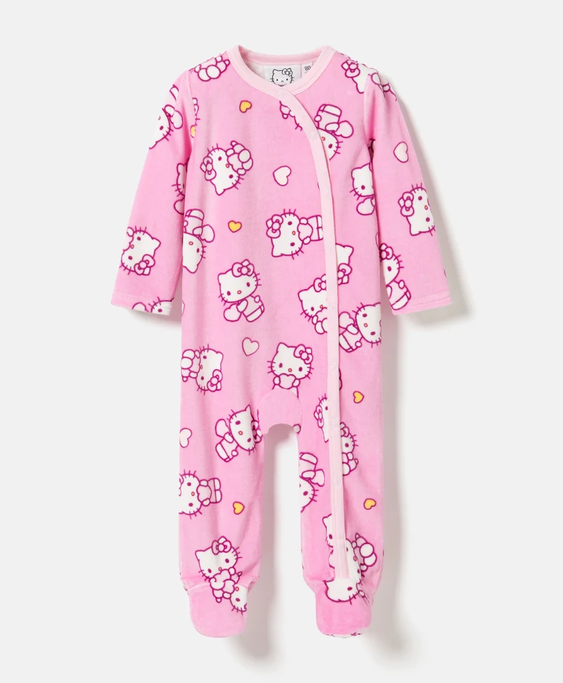 Zeka od velura za bebe devojčice Hello Kitty