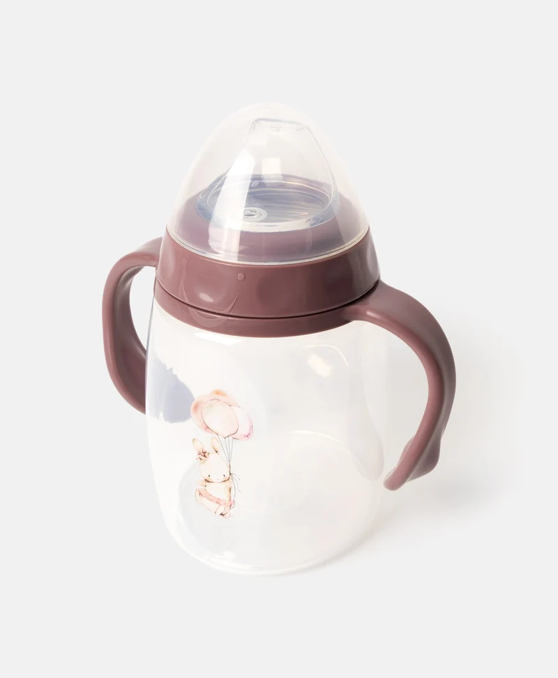 Čaša za bebe sa silikonskim piskom 220 ml