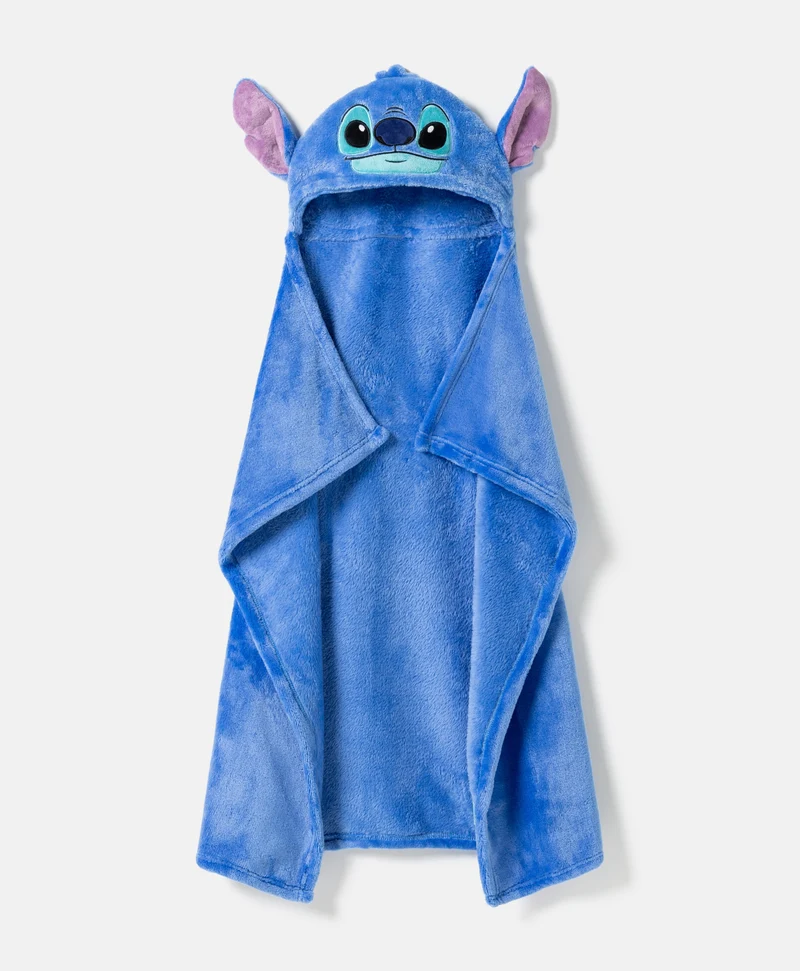 Ćebence za bebe sa kapuljačom Stitch od 100% pamuka