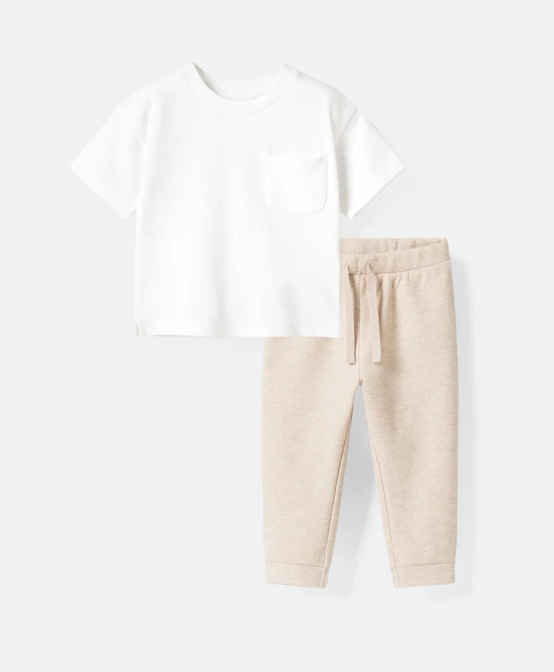Komplet za bebe, polo majica i pantalone
