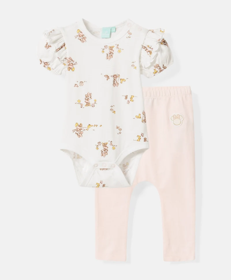 Set za bebe bodi i helanke Minnie
