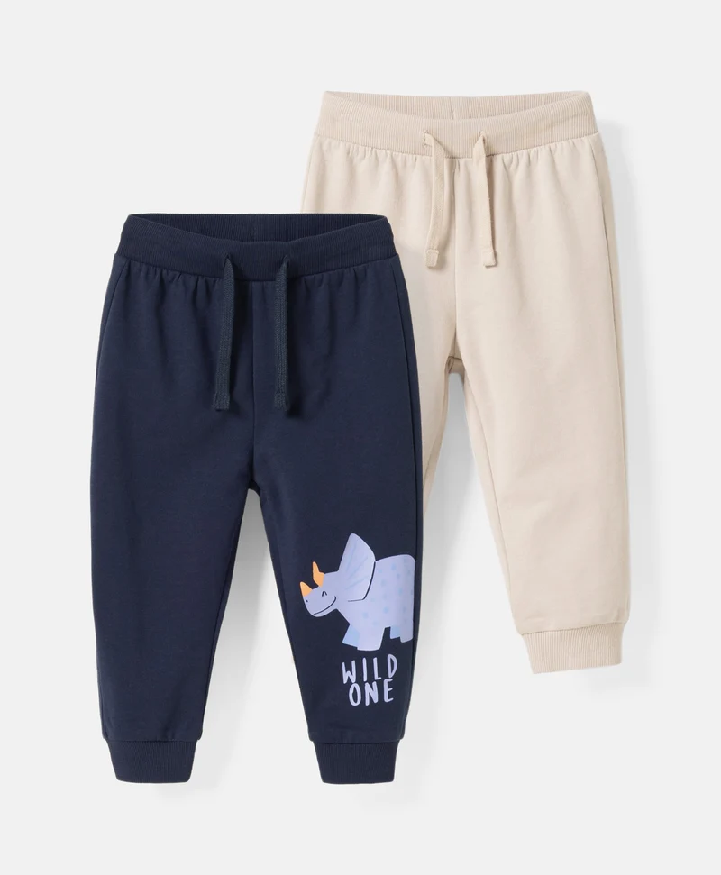 Dečije pantalone sa printom dinosaura 100% pamuk