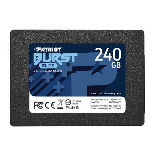 SSD 2.5 SATA3 6GB/240GB Patriot Burst PBE240GS25SSDR