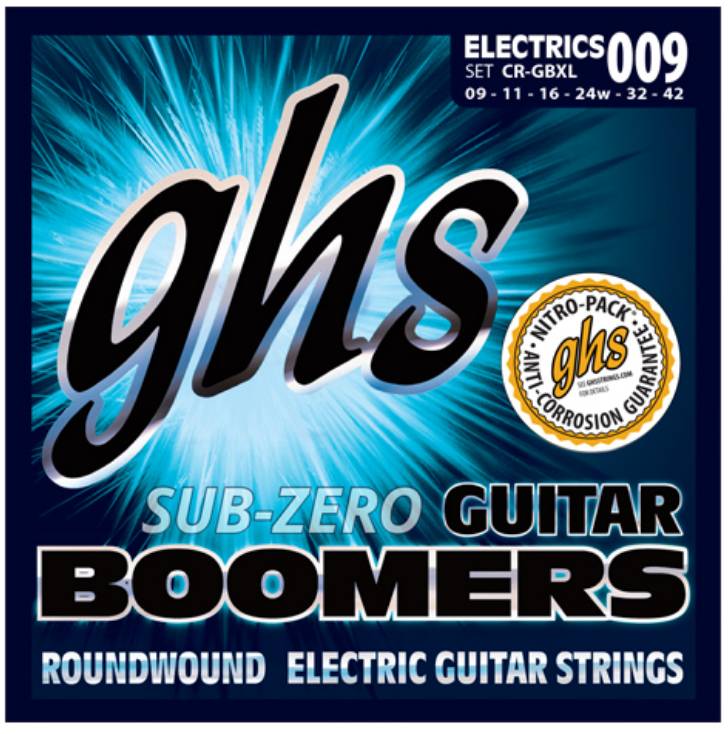 GHS CR-GBXL 9-42 Sub-Zero Boomers - Žice za električnu gitaru