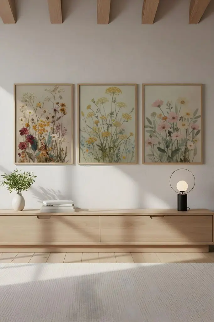 Wallity Slika Huhu711, 40 x 60cm, 3 dela