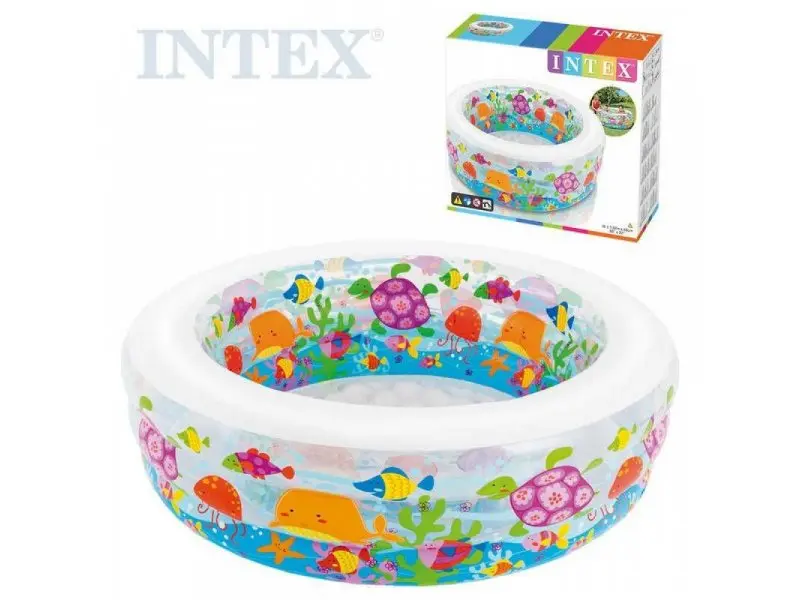 INTEX Dečiji bazen Akvarijum 152x56cm