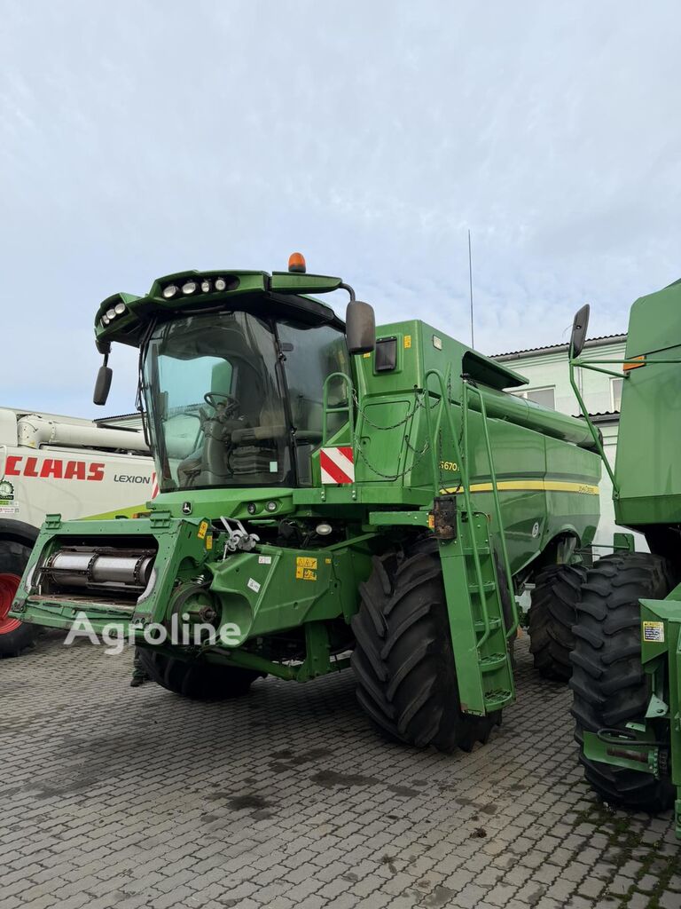 John Deere S670i (Aktsiia! dodatkovyi komplekt novoho pidbarabannia na vash vyb kombajn za žito