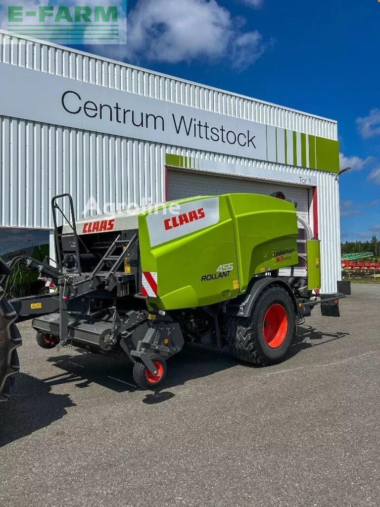 Claas rollant uniwrap 455 rc balirka za okrugle bale