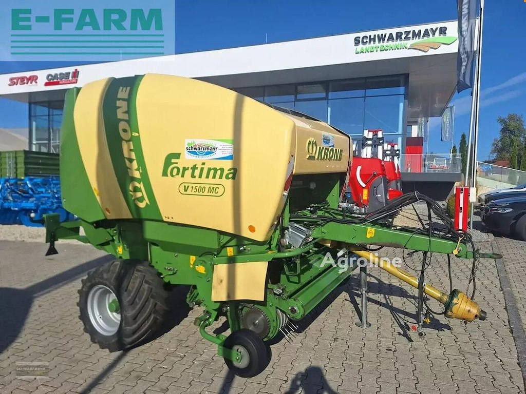 Krone fortima v 1500 mc mit dl-bremse balirka za četvrtaste bale