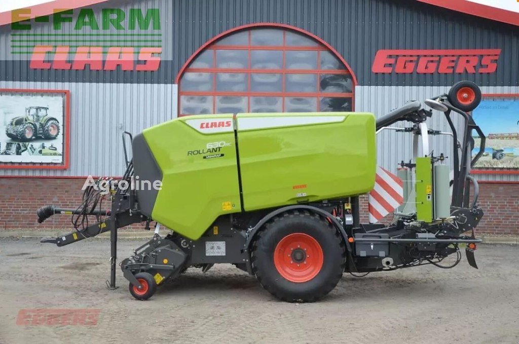 Claas rollant 630 rc uniwrap balirka za četvrtaste bale