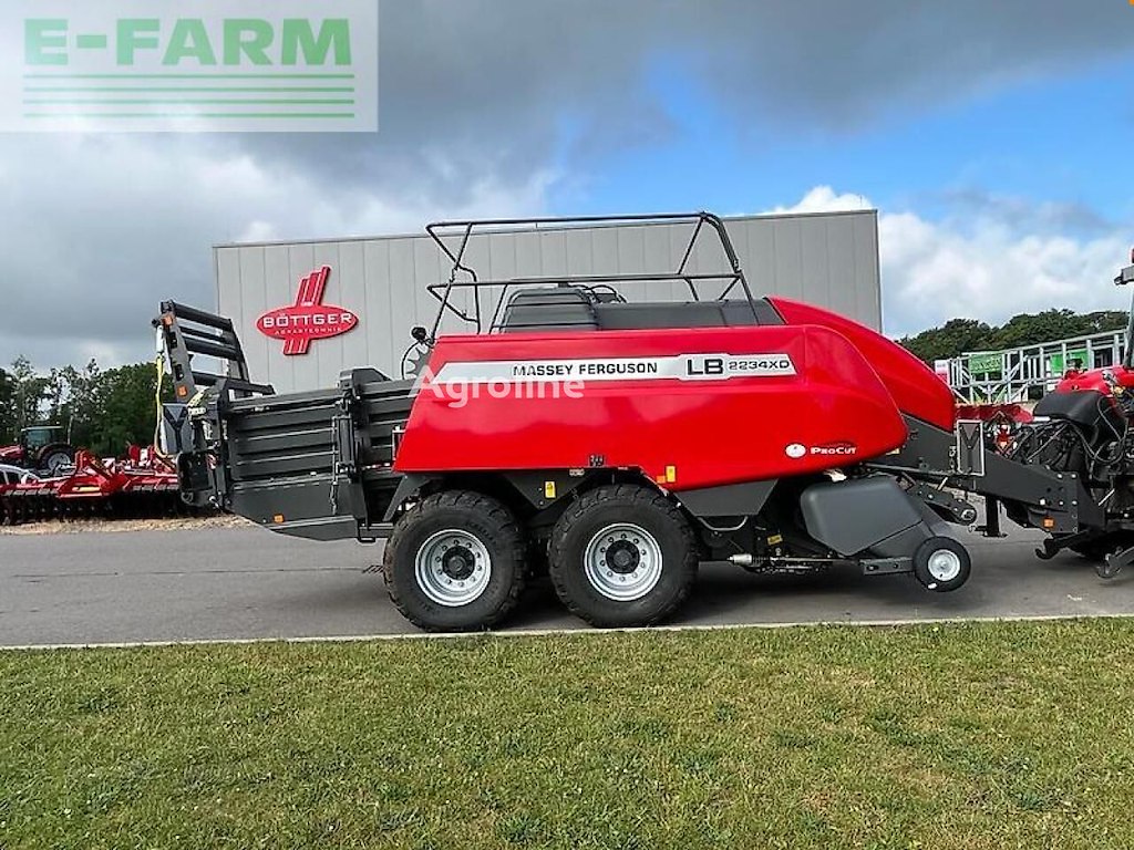 Massey Ferguson mf 2234 xdtc mit schneidwerk balirka za četvrtaste bale