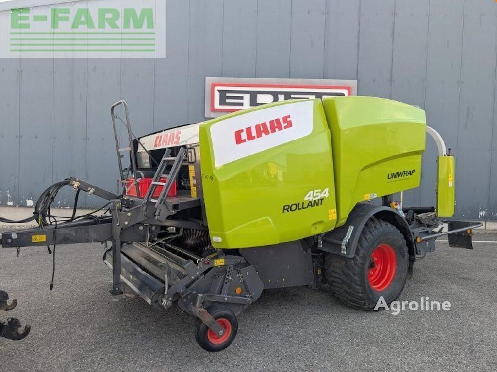 Claas rollant 454 rc uniwrap balirka za četvrtaste bale