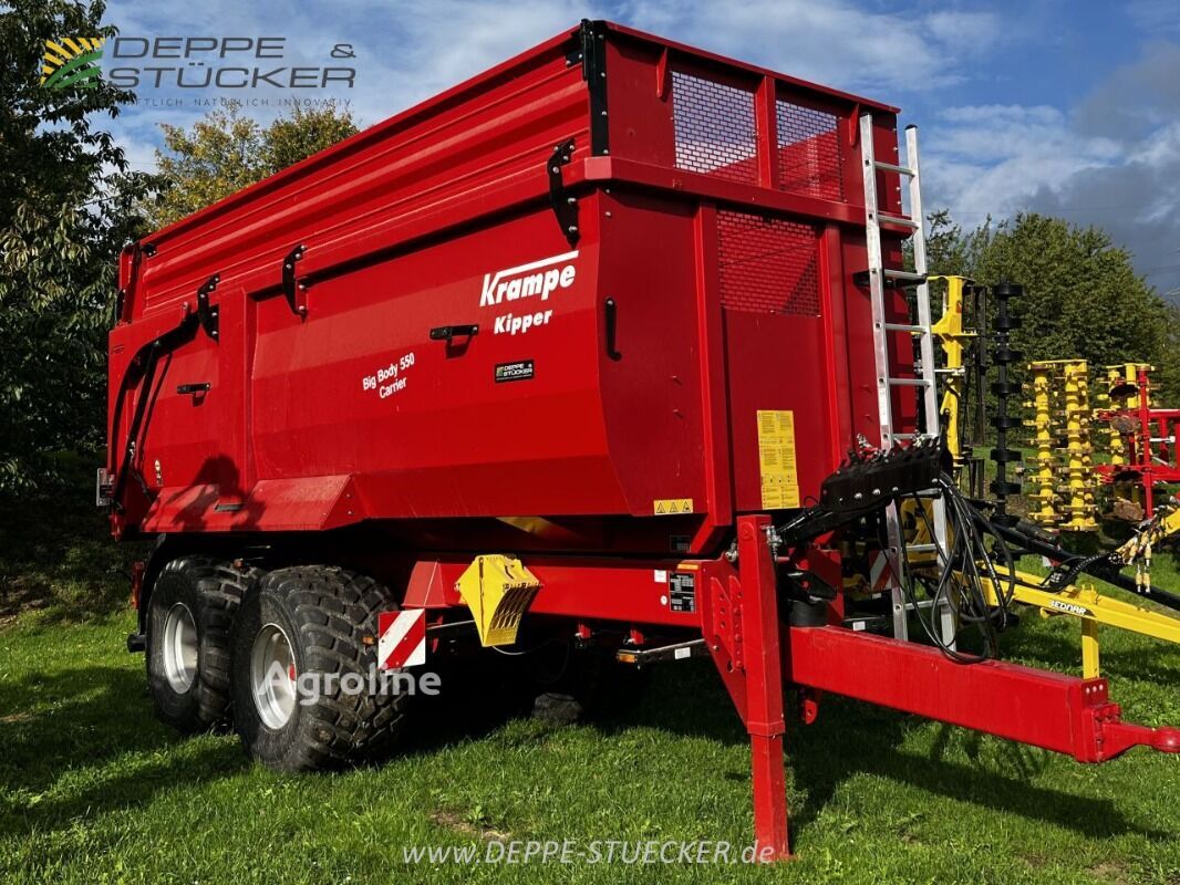 Krampe Big Body 550 Carrier traktorska prikolica