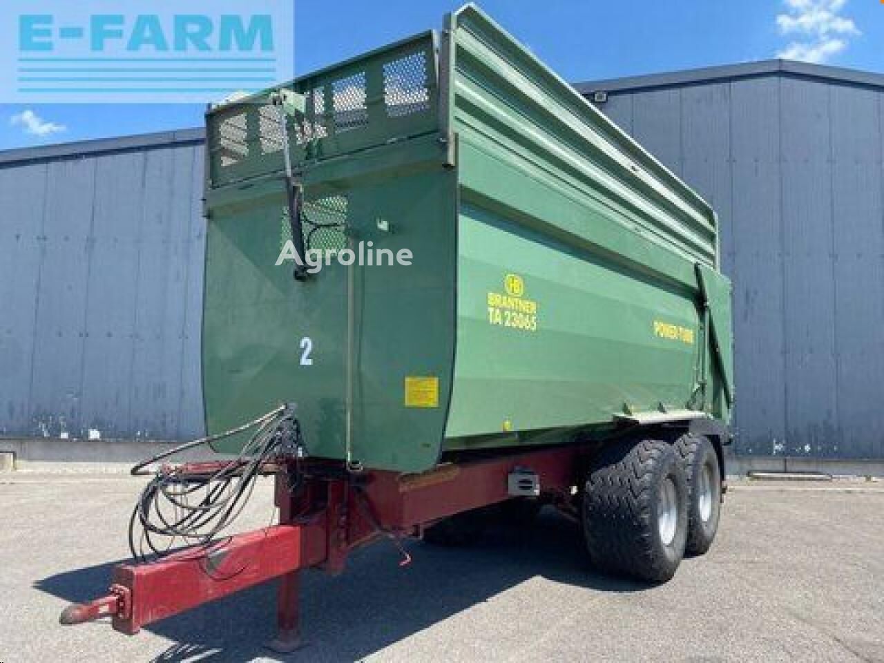 Brantner Power-tube ta 23065 traktorska prikolica