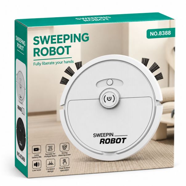 Smart mini robot usisivač, visina 6,5 cm