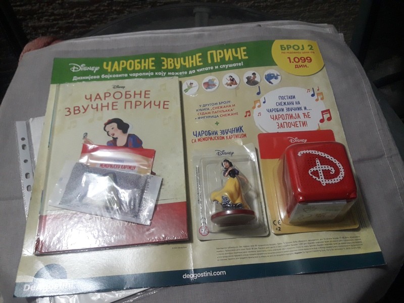 Disney CAROBNE ZVUCNE PRICE - Broj 2-SNEZANA - ZVUCNIK!