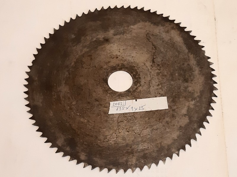 Kruzna testera za cirkular 195x1x25mm za drvo