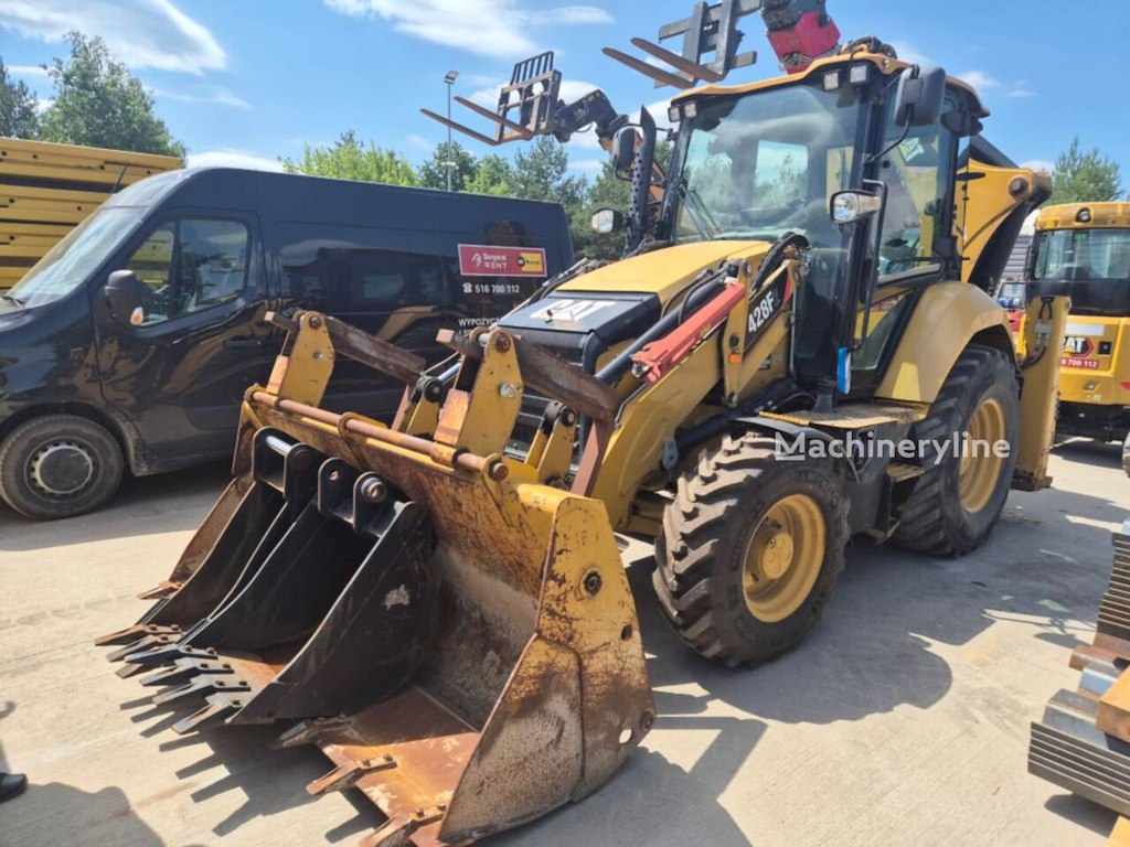 Caterpillar 428F2 bager-utovarivač