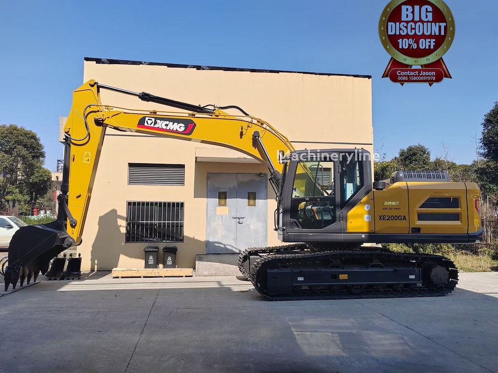 Novi XCMG XE 200GA bager guseničar