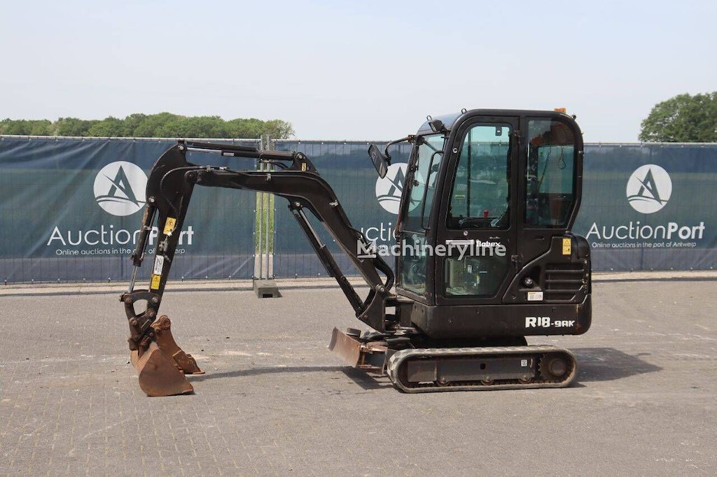 Prodaje se Hyundai R18-9AK mini bager na aukciji