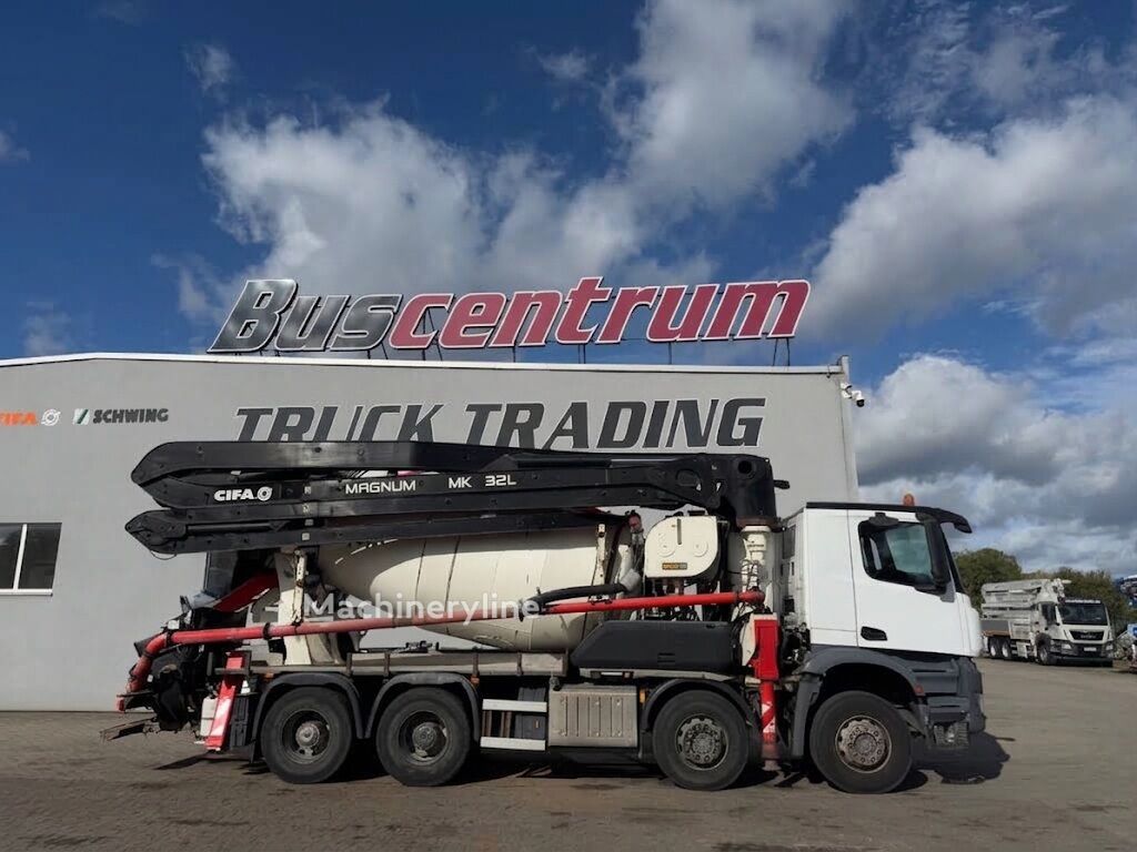 Cifa na šasiji Mercedes-Benz Arocs 4143 CIFA MK 32L / 9 cbm pumpa za beton