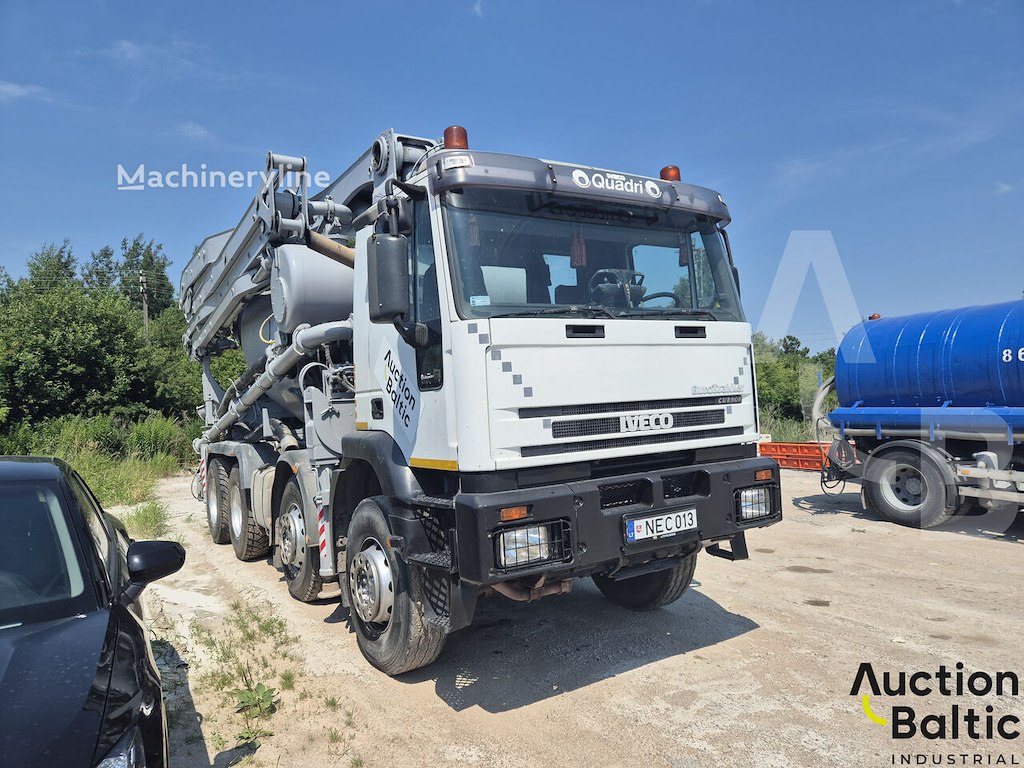 Prodaje se IVECO Magirus EuroTrakker kamion s mešalicom za beton na aukciji