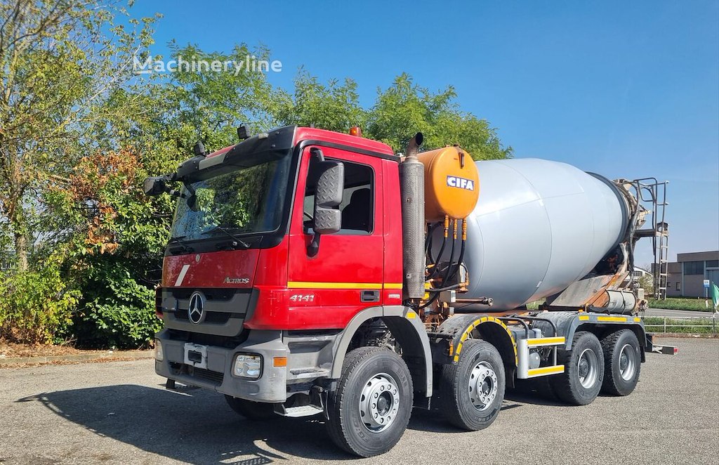 Cifa RY1300 na šasiji Mercedes-Benz Actros 4141 kamion s mešalicom za beton