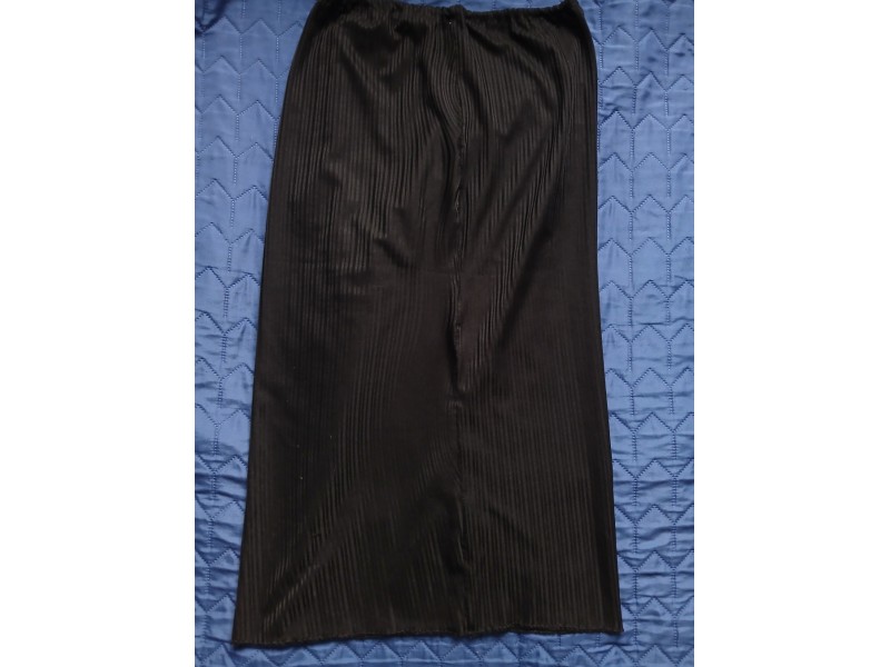 Crna uska pencil midi podsuknja, S-M