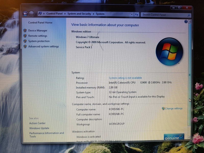 PROCESOR INTEL CORE DUO E3400 2,60GHz Socket LGA 755