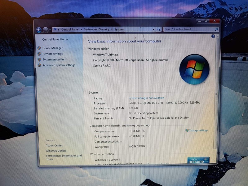 PROCESOR INTEL CORE DUO E4500 2,20GHz Socket LGA 755