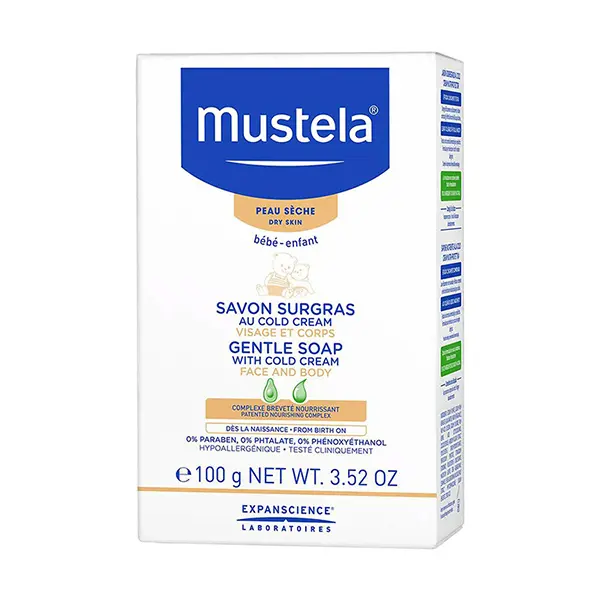 Mustela Nežni sapun za bebe sa Cold kremom, 200 g