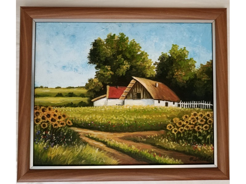 "Лепота", урамљено 48х58 цм.