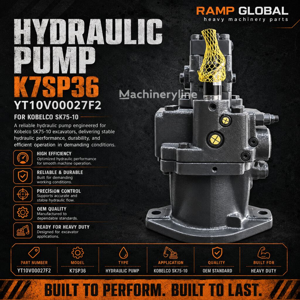 Kobelco YT10V00027F2 hidraulična pumpa za bagera